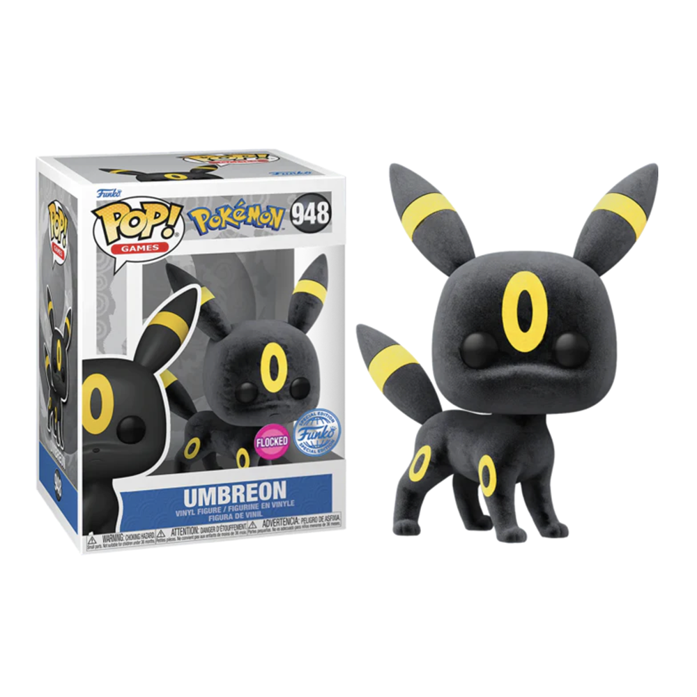 Funko Pop! Games Pokemon - Umbreon #948 Flocked Limited Edition – Nyson ...